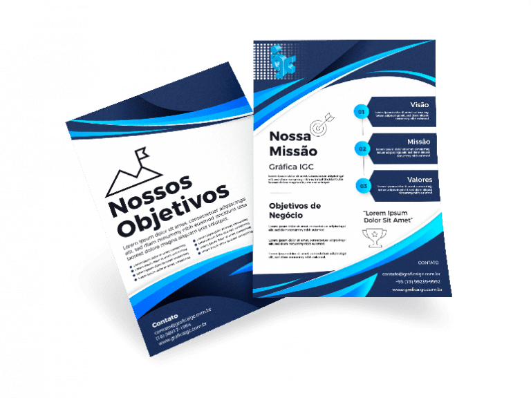 Flyers / Folder - Gráfica Campinas IGC